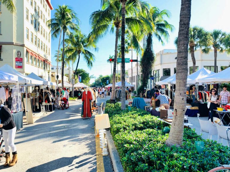 Antique Market – Lincoln Road Miami Beach – Shop, Dine, Enjoy
